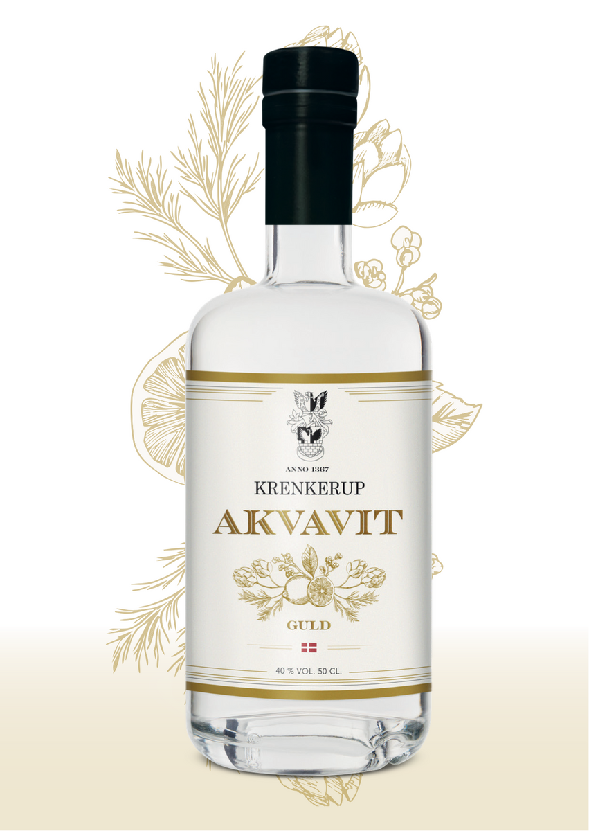 Krenkerup Akvavit Guld – Krenkerup Bryggeri